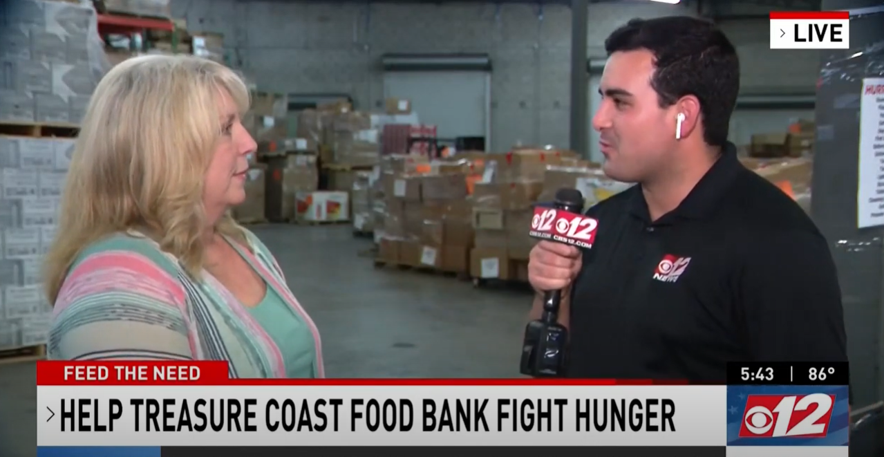 CBS12- Feed The Need Interview with Judith Cruz President & CEO ...