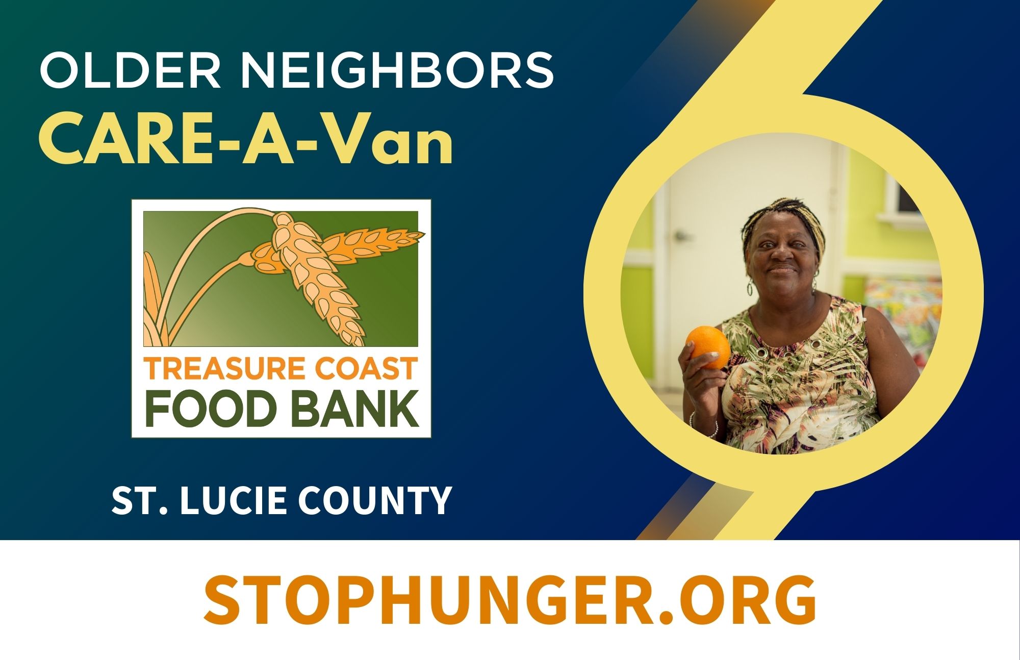WPBF – Older Neighbors CARE-A-Van 2024 - Treasure Coast Food Bank
